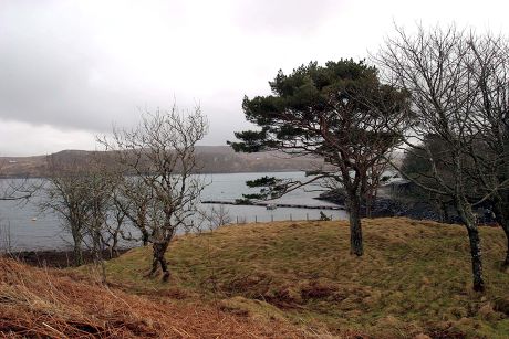 Plot Land Ord Greshornish Loch Greshornish Editorial Stock Photo ...