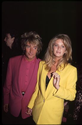 Rod Stewart Rachel Hunter Editorial Stock Photo - Stock Image ...