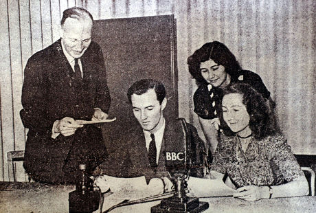 Noreen Riols During Bbc Broadcast Colonel Editorial Stock Photo - Stock ...