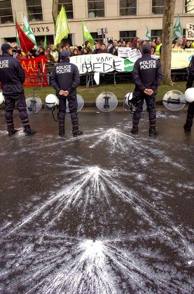 Demonstration Against George W Bush Editorial Stock Photo - Stock Image ...