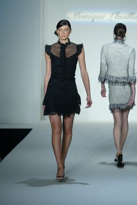 Model Wearing Monique Lhuillier Editorial Stock Photo - Stock Image ...