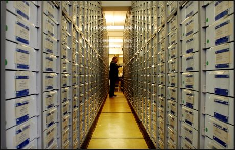 Rows Storage Racks British Museum London Editorial Stock Photo - Stock ...