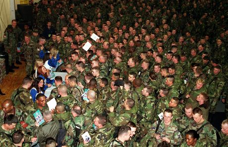 Members Dallas Cowboys Cheerleaders Meet Soldiers Editorial Stock Photo ...