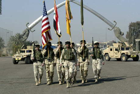 Members 3rd Infantry Division Seen Parading Editorial Stock Photo ...