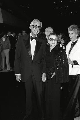 Lew Wasserman Wife Edie Wasserman Editorial Stock Photo - Stock Image ...