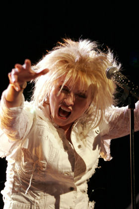 DEBBIE HARRY WITH BLONDIE IN CONCERT, BANGKOK, THAILAND - 2 MAR 2005 ...