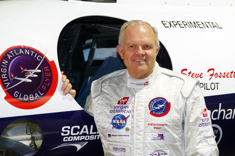 Globalflyer Chief Engineer Jon Karkow Richard Editorial Stock Photo ...