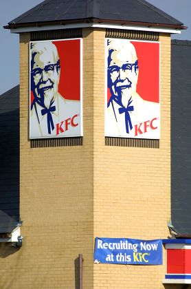 Kfc Fast Food Restaurant Retail Park Editorial Stock Photo - Stock ...