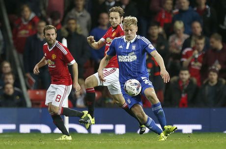 Ipswich Jonathan Parr Takes On Utds Editorial Stock Photo - Stock Image ...