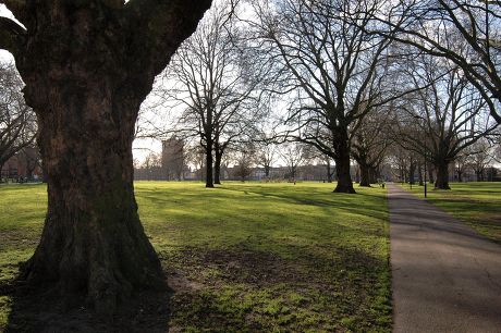 London Fields Park Hackney London Britain Editorial Stock Photo - Stock ...