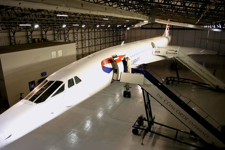 Concorde Exhibit Museum Flight East Fortune Editorial Stock Photo ...
