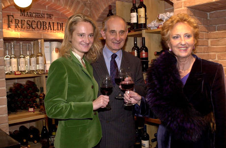 Diana Frescobaldi Vittorio Frescobaldi Bona Frescobaldi Editorial Stock ...