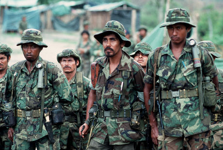 Nicaraguan Contra Rebels Secret Base Inside Editorial Stock Photo ...