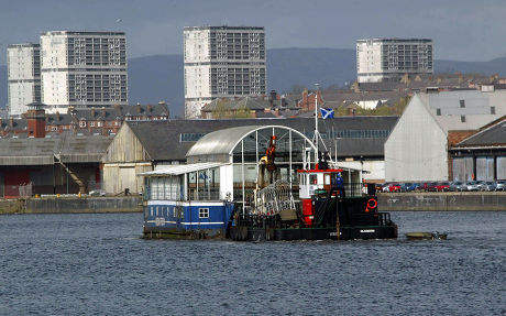 Famous Glasgow Venue Renfrew Ferry Being Editorial Stock Photo - Stock ...