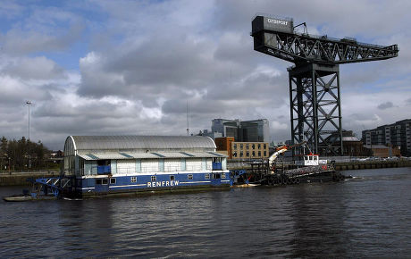 Famous Glasgow Venue Renfrew Ferry Being Editorial Stock Photo - Stock ...