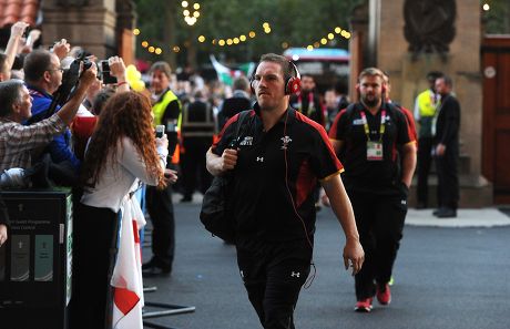 Gethin Jenkins Arrives Game Editorial Stock Photo - Stock Image ...