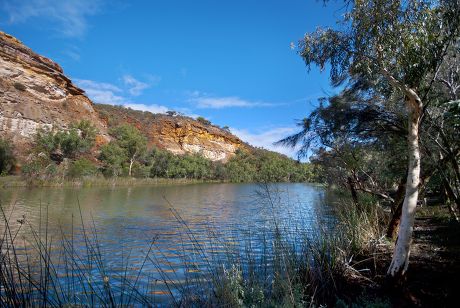 Ellendale Pool On Greenough River Rocky Editorial Stock Photo - Stock ...