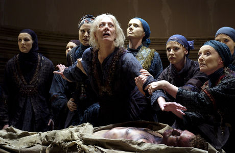 __COUNT__ 'HECUBA' PLAY AT THE ALBERY THEATRE, LONDON, BRITAIN - APR ...
