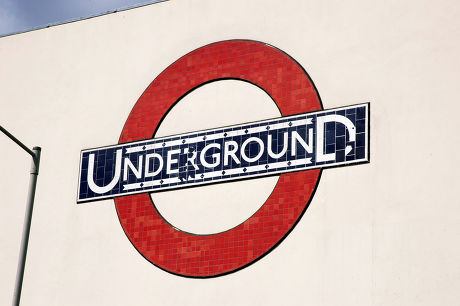 Tiled Underground Sign Arsenal Station London Editorial Stock Photo ...
