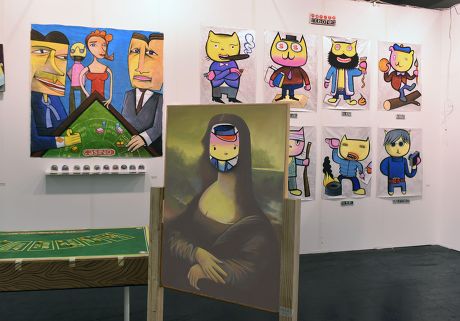 Artworks By Jim Avignon Mona Lisa Editorial Stock Photo - Stock Image ...
