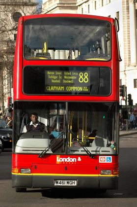 Number 88 Bus Clapham Common Editorial Stock Photo - Stock Image ...