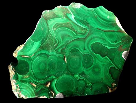 Distinctive Green Banding Malachite Because Way Editorial Stock Photo ...