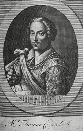 Portrait Thomas Cavendish 15601592 English Explorer Editorial Stock ...