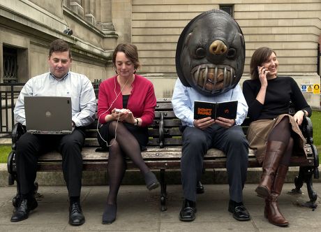 Man Wearing Vogon Head Eight Foot Editorial Stock Photo - Stock Image ...