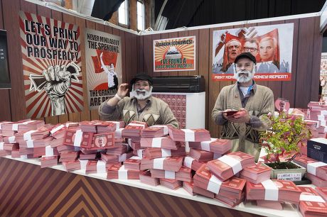 Conservative Party Stand Printing Money Featuring Editorial Stock Photo ...