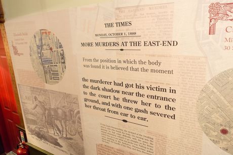 Jack the Ripper Museum, London, Britain - 04 Oct 2015 Stock Pictures ...