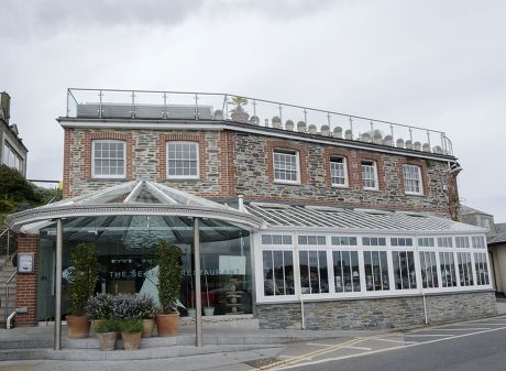 Rick Steins Seafood Restaurant Padstow Cornwall Editorial Stock Photo ...