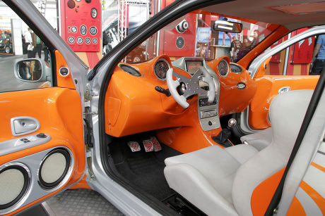 Car Tuning Cabin Futuristic Style Editorial Stock Photo - Stock Image ...