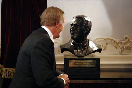 Bruce Forsyth Bust Made Him By Editorial Stock Photo - Stock Image ...