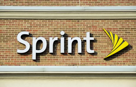 Sprint Corporate Logo On Office Editorial Stock Photo - Stock Image ...