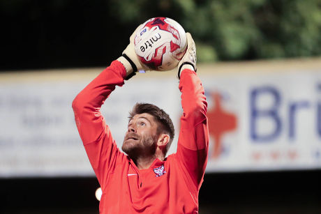 York City Goalkeeper Scott Flinders During Editorial Stock Photo ...