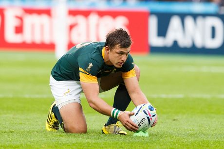 Handre Pollard Prepares Penalty Kick During Editorial Stock Photo ...