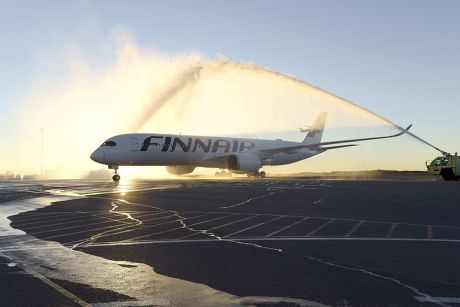 Finnairs Airbus A350 Xwb Gets Traditional Editorial Stock Photo - Stock ...