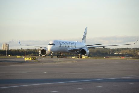 Europes First A350 Xwb Extra Wide Editorial Stock Photo - Stock Image ...
