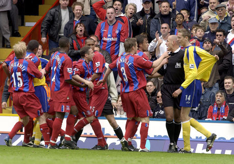 Gonzalo Sorondo Peter Crouch Sent Off Editorial Stock Photo - Stock ...