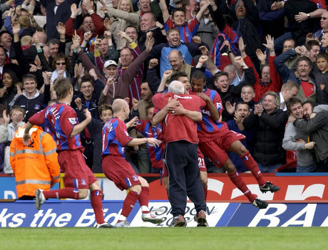 Fitz Hall Celebrating Crystal Palace First Editorial Stock Photo ...