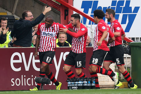 Stevenage Players Arrive Ground Exeter City Editorial Stock Photo ...