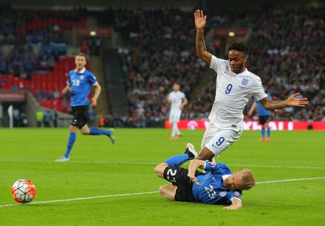 __COUNT__ England v Estonia, Great Britain - 9 Oct 2015 Stock Pictures ...