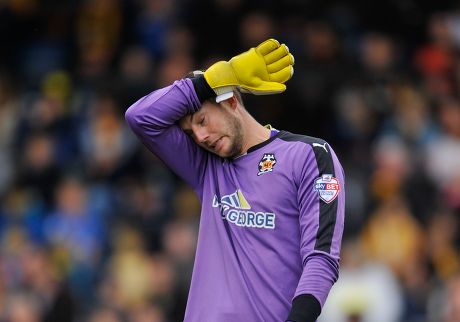 Cambridge United Goalkeeper Sam Beasant During Editorial Stock Photo ...