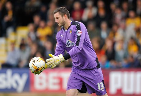 Cambridge United Goalkeeper Sam Beasant During Editorial Stock Photo ...