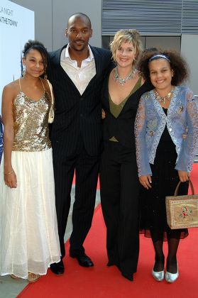Colin Salmon Wife Fiona Family Editorial Stock Photo - Stock Image ...