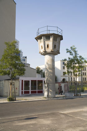 Former Watchtower German Wall Former Border Editorial Stock Photo ...