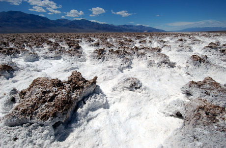 Devils Golf Course Dried Salt Deposits Editorial Stock Photo - Stock ...