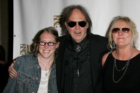 Neil Young Wife Peggy Daughter Editorial Stock Photo - Stock Image ...