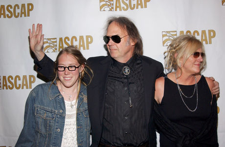 Neil Young Wife Pegi Daughter Editorial Stock Photo - Stock Image ...