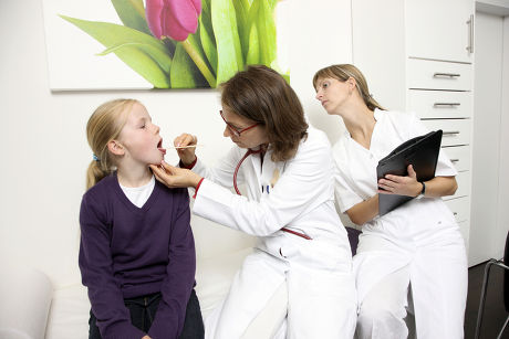 Model Released Medical Practice Doctor Girl Editorial Stock Photo ...